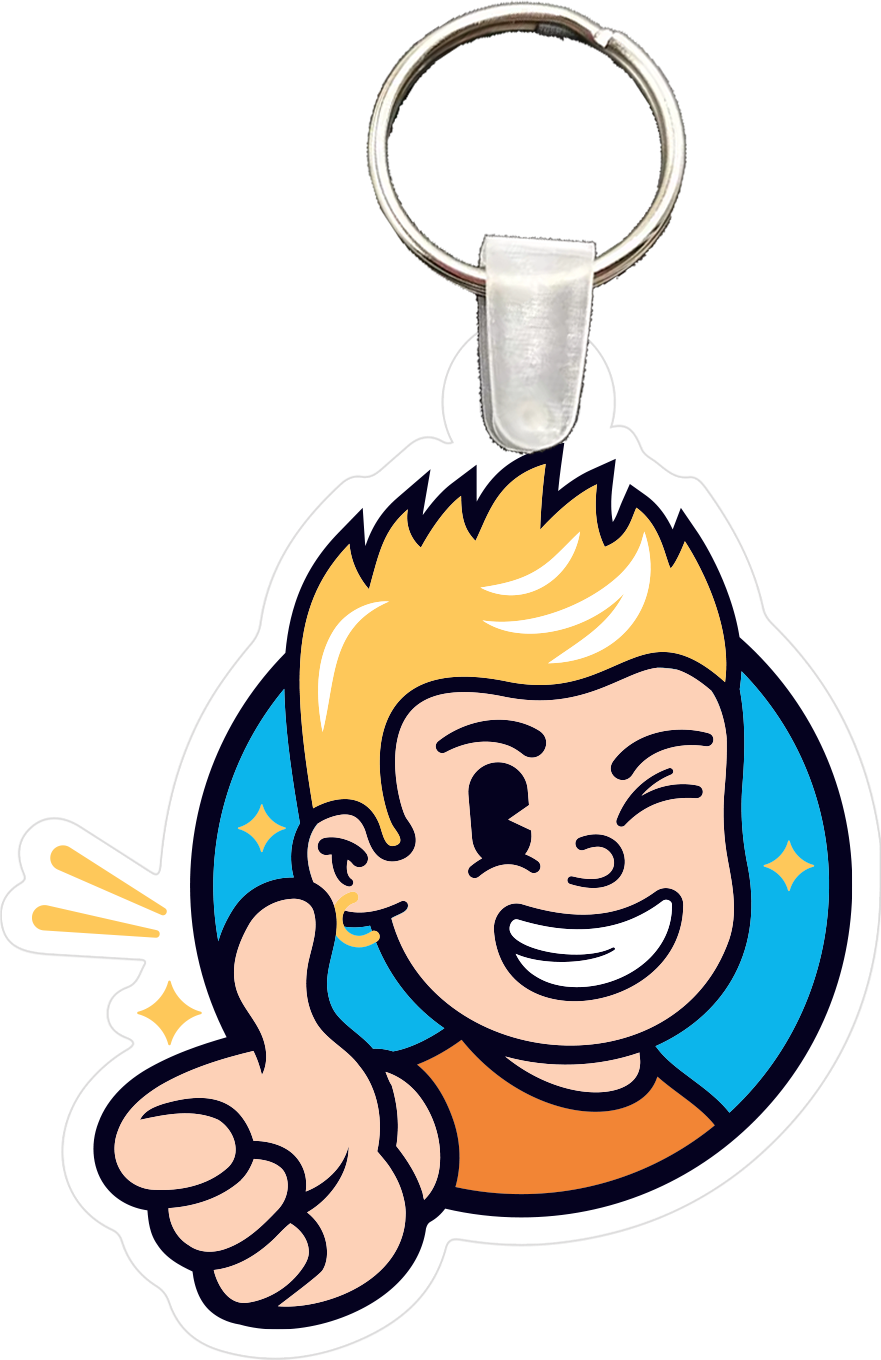 Acrylic Keychains – Impressive Stickers